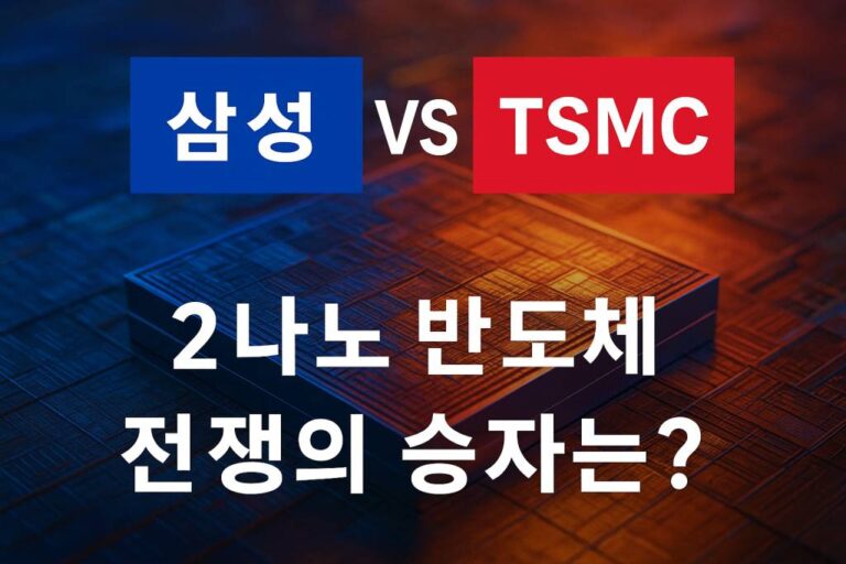 삼성 vs TSMC: 2나노 반도체 전쟁의 승자는? - 밍무의 블로그
